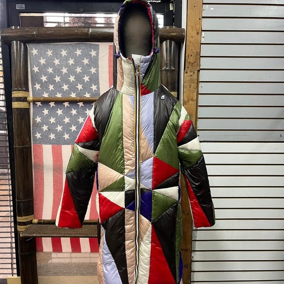 K-Way | Jackets & Coats | Nwt Kway By Kappa Very Long Multi Color ...